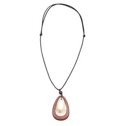 Collezione Alessandro Lange Kette " Zamboanga " in braun | Gr.: onesize