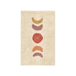 Beliani Badematte ESME in Beige/Orange/Gelb - (W) 50 x (L) 80 cm | Gr.: onesize