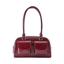 Pull&Bear Pull&bear Schultertasche Damen Gr&ouml;&szlig;e One Size dunkelrot