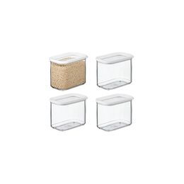 Mepal 4er Set Vorratsdosen Modula 1000 ml in wei&szlig; | Gr.: onesize
