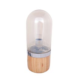 Kayoom Tischlampe Malbi 525 in champagner - holz | Gr.: onesize