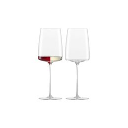 Zwiesel Glas 2er Set Weingl&auml;ser leicht & frisch Simplify 382 ml transparent in transparent | Gr.: onesize