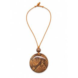 Collezione Alessandro Kurze Kette " Serpente " in orange | Gr.: onesize