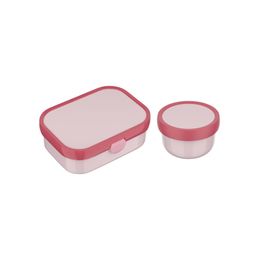 Mepal 2er Set Obst- und Bentobox Campus (2025) 300 & 750 ml in Cool Pink | Gr.: onesize