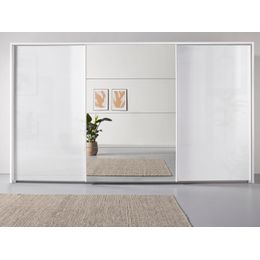 Kleiderschrank OTTO HOME, B:368cm H:233cm T:68cm, wei&szlig;, Holzwerkstoff, Kinderzimmer, Schr&auml;nke, "Mehrzweckschrank Aktenschrank M&ouml;bel Mietswohnung
