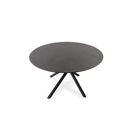 CALICOSY Esstisch MAYA in Schwarzes - (W)120 x (H)76 x (L)120 cm | Gr.: onesize