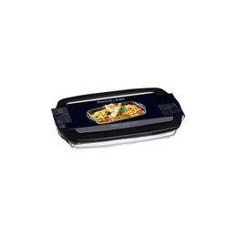 Ritzenhoff & Breker Ritzenhoff & Breker Auflaufform mit Frischhaltedeckel Cucina 1,95 Liter schwarz in schwarz | Gr.: onesize