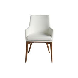 Angel Cerd&aacute; Stuhl 4006 in Wei&szlig;/Walnuss &ndash; (B)57 x (H)88 x (T)64 cm | Gr.: onesize