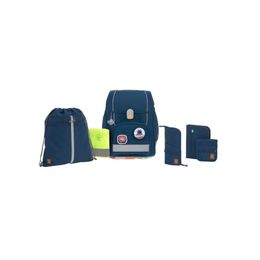 L&auml;ssig L&auml;ssig Schulranzen Set 7-teilig, Boxy Unique navy | Gr.: onesize