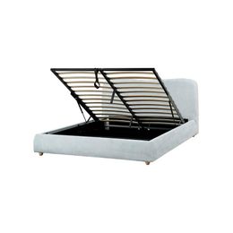 Beliani Doppelbett BLAGNAC in Blau - (W) 180 x (H) 98 x (L) 228 cm | Gr.: onesize