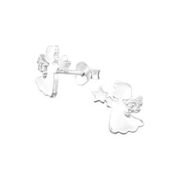 Alexander York Ohrstecker ENGEL mit Zirkonia in 925 Sterling Silber, 2-tlg. | Gr.: onesize