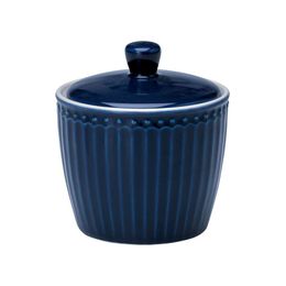 GreenGate Zuckerdose ALICE DARK BLUE Blau | Gr.: onesize