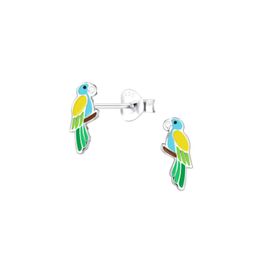 Alexander York Ohrstecker PAPAGEI in 925 Sterling Silber, 2-tlg. | Gr.: onesize