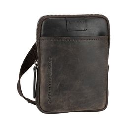 Strellson Umh&auml;ngetasche Brick Lane Brian XSVZ 1 in Dark Brown | Gr.: onesize