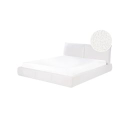 Beliani Doppelbett VINAY in Wei&szlig; - (W) 196 x (H) 90 x (L) 233 cm | Gr.: onesize