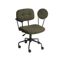 Beliani B&uuml;rostuhl ALGERITA in Gr&uuml;n - (W) 62 x (H) 77 x (L) 62 cm | Gr.: onesize