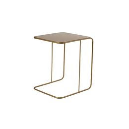 CALICOSY Beistelltisch OWEN in Golden - (W)47 x (H)46 x (L)57 cm | Gr.: onesize