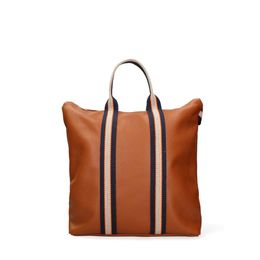 Gave Lux Handtasche, die sich in einen Rucksack umwandeln l&auml;sst in DARK LEATHER AND BLUE | Gr.: onesize