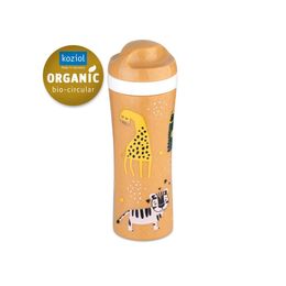 Koziol OASE ZOO - Trinkflasche 425ml in nature wood | Gr.: onesize