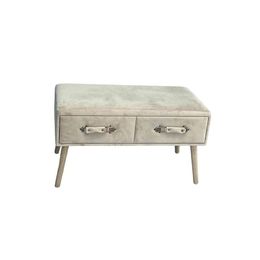 CALICOSY Sitzbank 13789 in Beige - (W)82 x (H)23 x (L)43 cm | Gr.: onesize