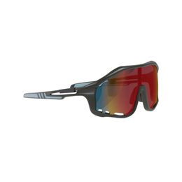 BEZLIT Herren Sonnenbrille in Black - Rot | Gr.: onesize