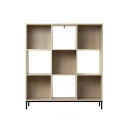 CALICOSY Lagerregal 11705 in Helles - (W)93.5 x (H)103.3 x (L)29.8 cm | Gr.: onesize