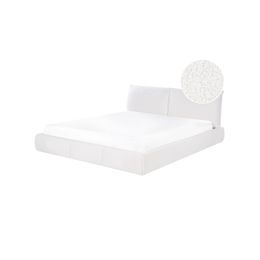 Beliani Doppelbett VINAY in Wei&szlig; - (W) 196 x (H) 90 x (L) 233 cm | Gr.: onesize