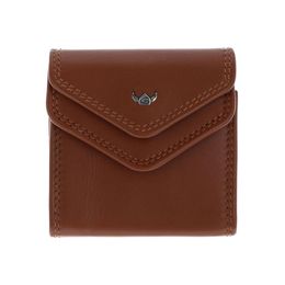Golden Head Polo Geldb&ouml;rse Leder 8 cm in cognac | Gr.: onesize