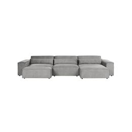 Beliani 2-tlg Modulsofa HELLNAR in Grau linksseitig | Gr.: onesize