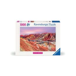 Ravensburger Puzzle 1.000 Teile Regenbogenberge, China in bunt | Gr.: onesize