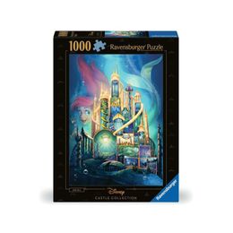 Ravensburger Puzzle 1.000 Teile Disney Castles: Arielle in bunt | Gr.: onesize