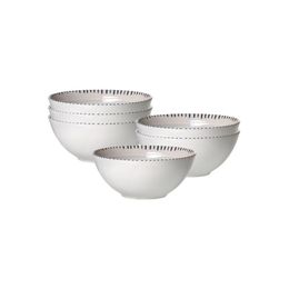Ritzenhoff & Breker Ritzenhoff & Breker 6er Set M&uuml;slischalen Natura &oslash; 16,5 cm in Grau | Gr.: onesize