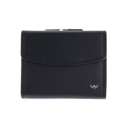 Golden Head Polo Geldb&ouml;rse RFID Schutz Leder 12 cm in schwarz | Gr.: onesize
