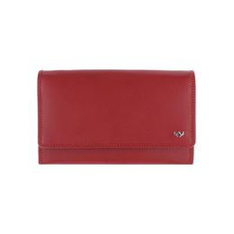 Golden Head Polo Geldb&ouml;rse RFID Schutz Leder 17 cm in rot | Gr.: onesize