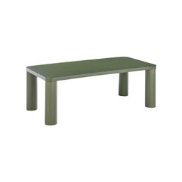 Beliani Couchtisch YENTNA in Gr&uuml;n - (W) 60 x (H) 40 x (L) 120 cm | Gr.: onesize