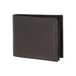 Oxmox Leather Geldb&ouml;rse RFID Schutz Leder 12 cm in braun-jumping-jack | Gr.: onesize