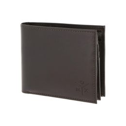 Oxmox Leather Geldb&ouml;rse RFID Schutz Leder 12 cm in braun-ox 2.0 | Gr.: onesize
