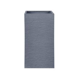 Beliani Outdoor Blumentopf DION in Grau - (W) 40 x (H) 77 x (L) 40 cm | Gr.: onesize