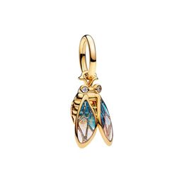 Pandora Charm-Anh&auml;nger Zikade Goldfarben | Gr.: onesize