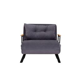 CALICOSY Schlafsessel SANDO in Grau - (W)67 x (H)41 x (L)50 cm | Gr.: onesize
