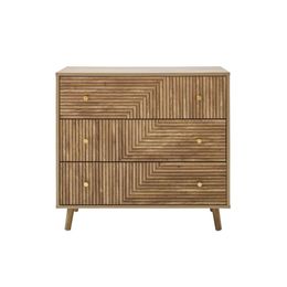 CALICOSY Kommode EDEN in Helles - (W)80 x (H)75 x (L)40 cm | Gr.: onesize