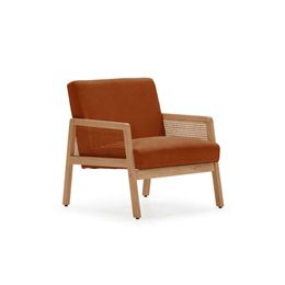 CALICOSY Sessel DEBRA in Orange - (W)68 x (H)78 x (L)76,5 cm | Gr.: onesize