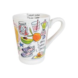 Blond Amsterdam Mazagran-Becher Sportliches M&auml;dchen in Bunt - 500 ml | Gr.: onesize