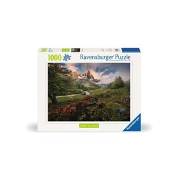 Ravensburger Puzzle 1.000 Teile Malerische Stimmung im Vall&eacute;e de la Clar&eacute;e, Franz&ouml;sische Alpen in bunt | Gr.: onesize