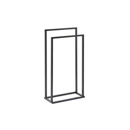 Beliani Handtuchst&auml;nder RECREO in Schwarz - (W) 45 x (H) 85 x (L) 21 cm | Gr.: onesize