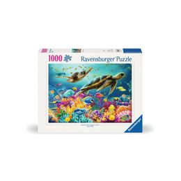 Ravensburger Puzzle 1.000 Teile Blaue Unterwasserwelt in bunt | Gr.: onesize