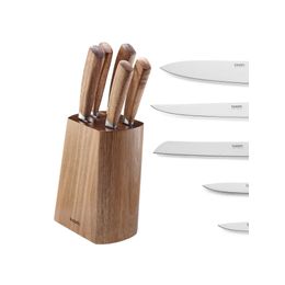 Kuppels 5-tlg. Messerblock WOOD in holz | Gr.: onesize