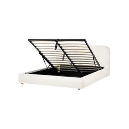 Beliani Doppelbett BLAGNAC in Wei&szlig; - (W) 180 x (H) 98 x (L) 228 cm | Gr.: onesize