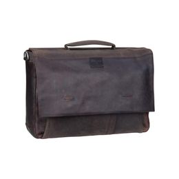 Strellson Aktentasche Brick Lane Jim Briefbag LHF in Dark Brown | Gr.: onesize