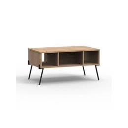 CALICOSY Couchtisch EVAN in Helles - (W)100 x (H)50.5 x (L)60 cm | Gr.: onesize